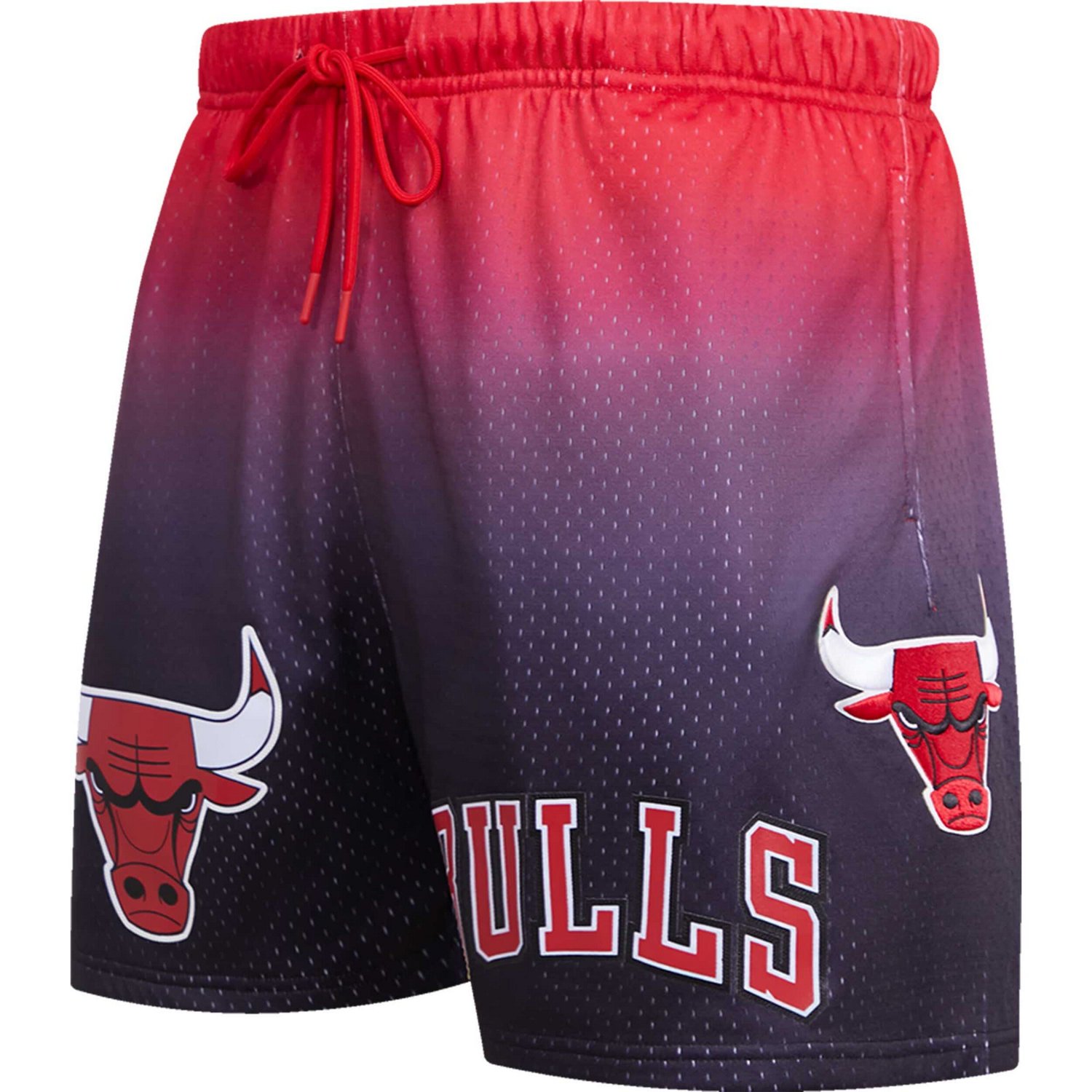 Pro Standard /Red Chicago Bulls Ombre Mesh Shorts | Academy