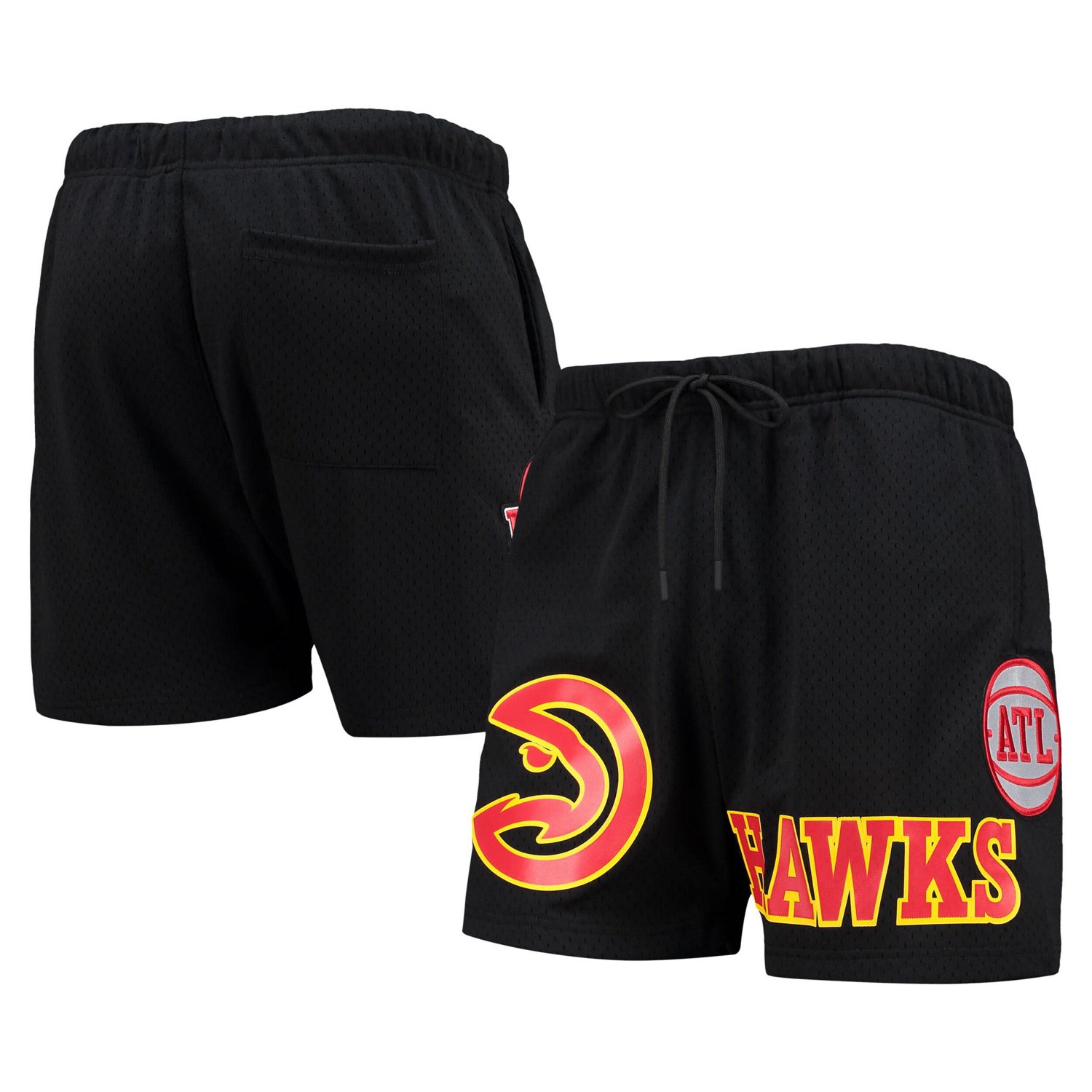 Pro Standard Atlanta Hawks Mesh Capsule Shorts | Academy