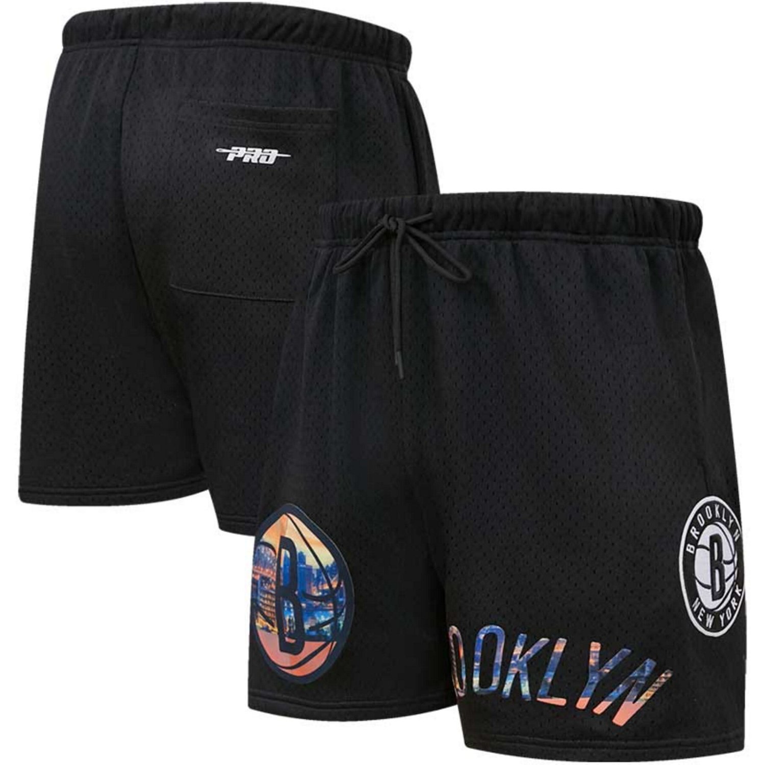 Pro Standard Brooklyn Nets City Scape Mesh Shorts | Academy