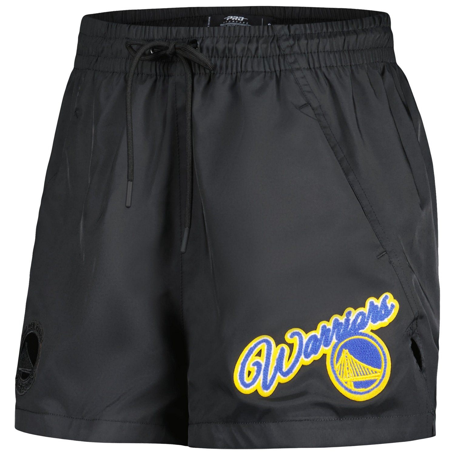 Pro Standard Golden State Warriors Script Woven Shorts | Academy