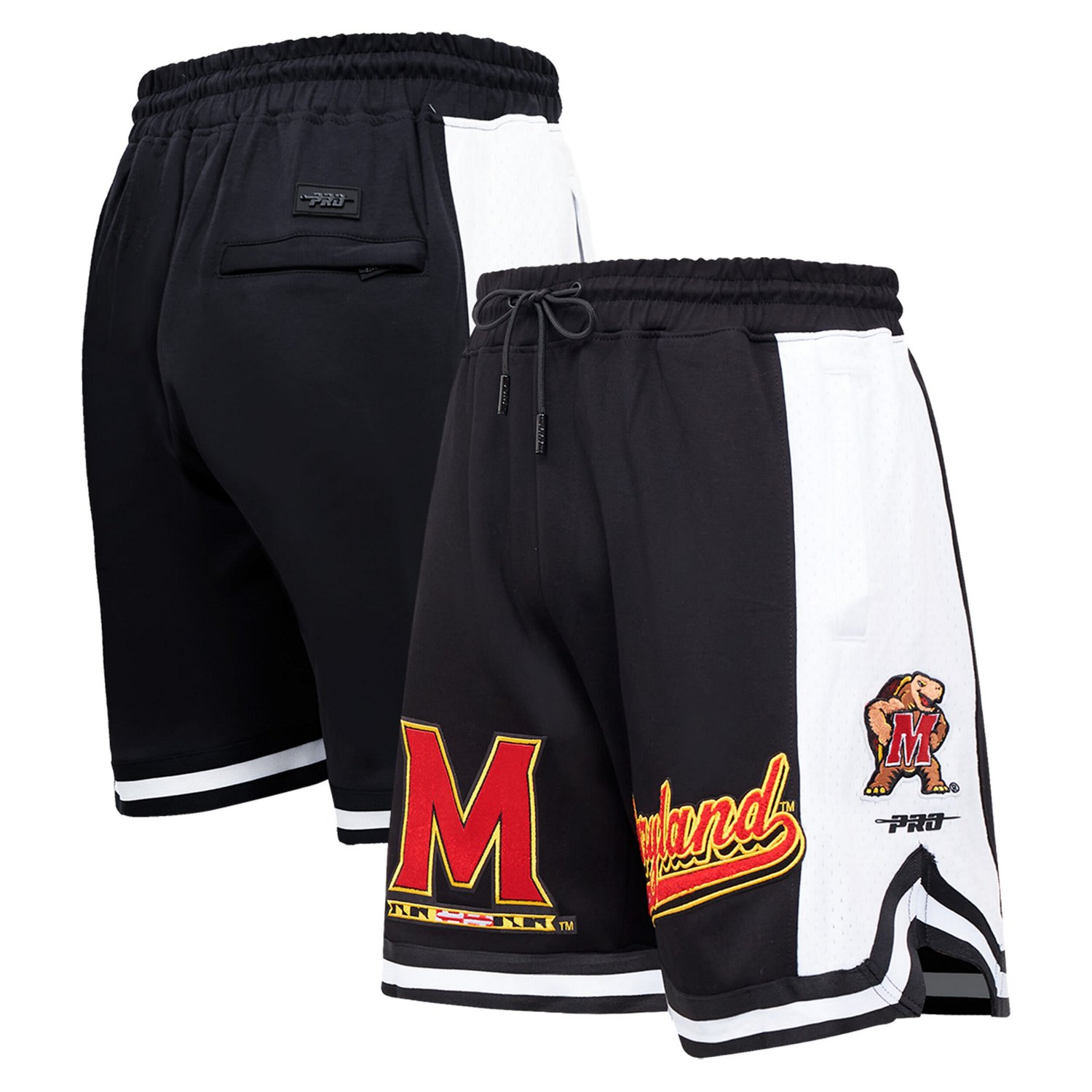 Pro Standard Maryland Terrapins Script Tail DK 20 Shorts | Academy