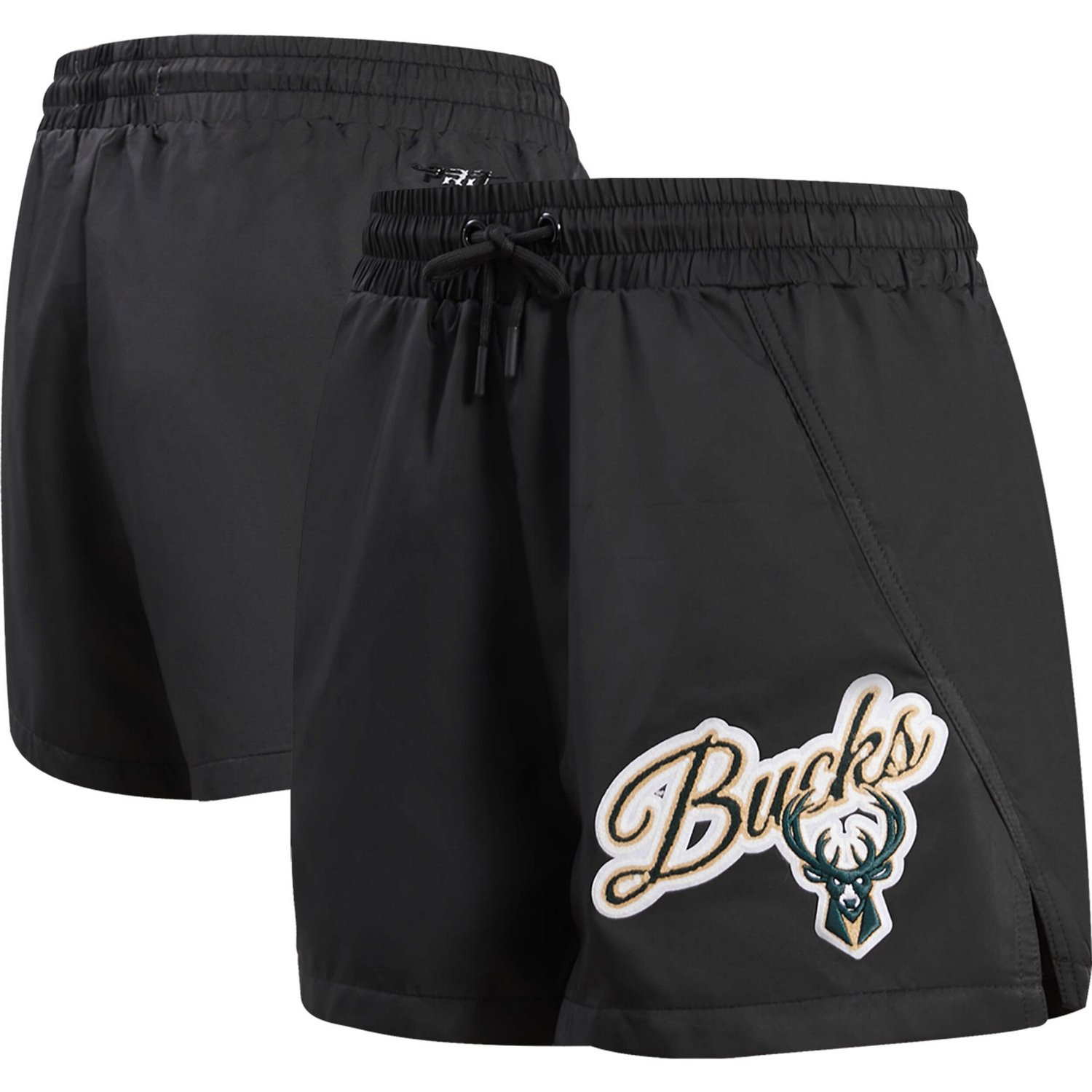 Pro Standard Milwaukee Bucks Script Woven Shorts | Academy