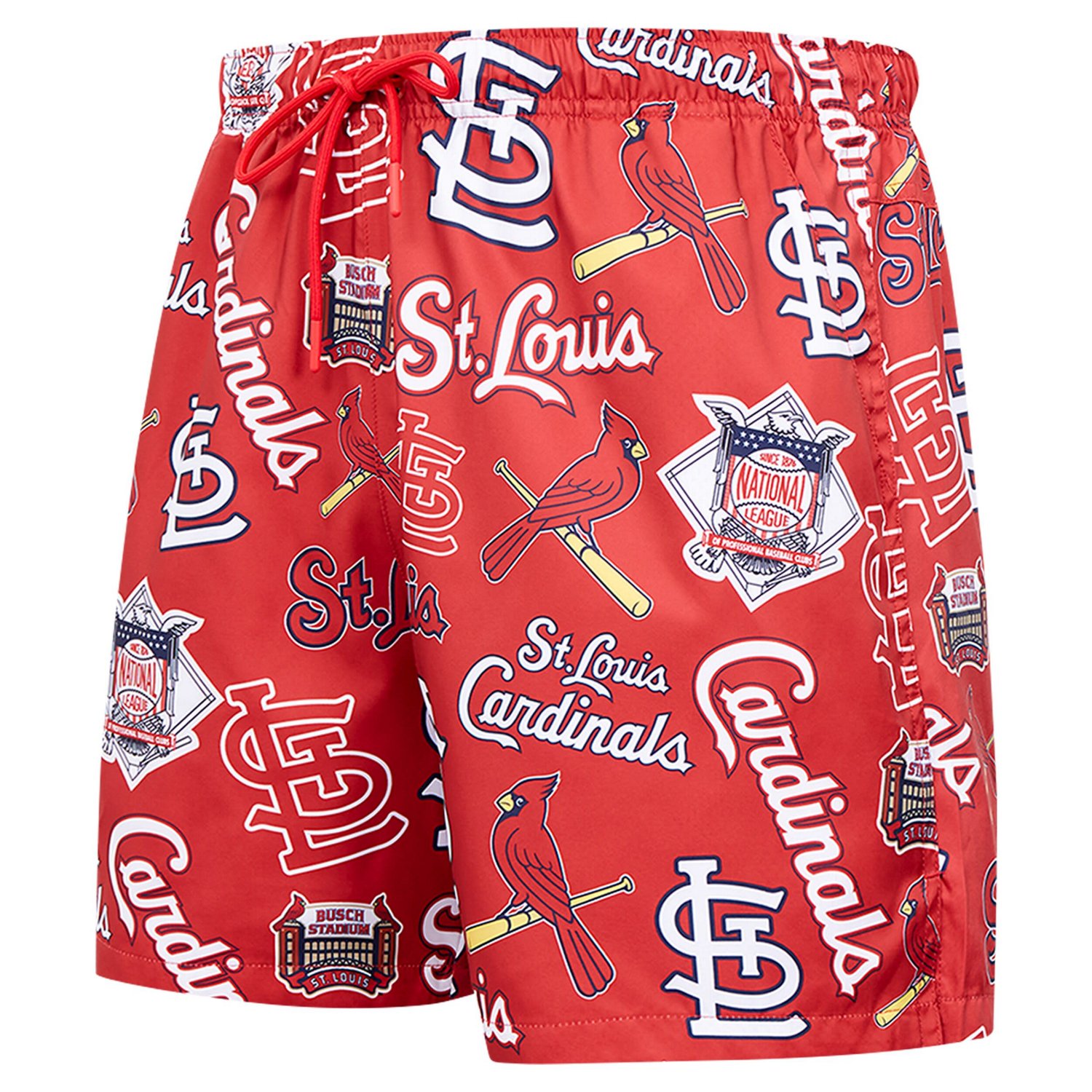Pro Standard St Louis Cardinals Toss Logo Woven Shorts | Academy