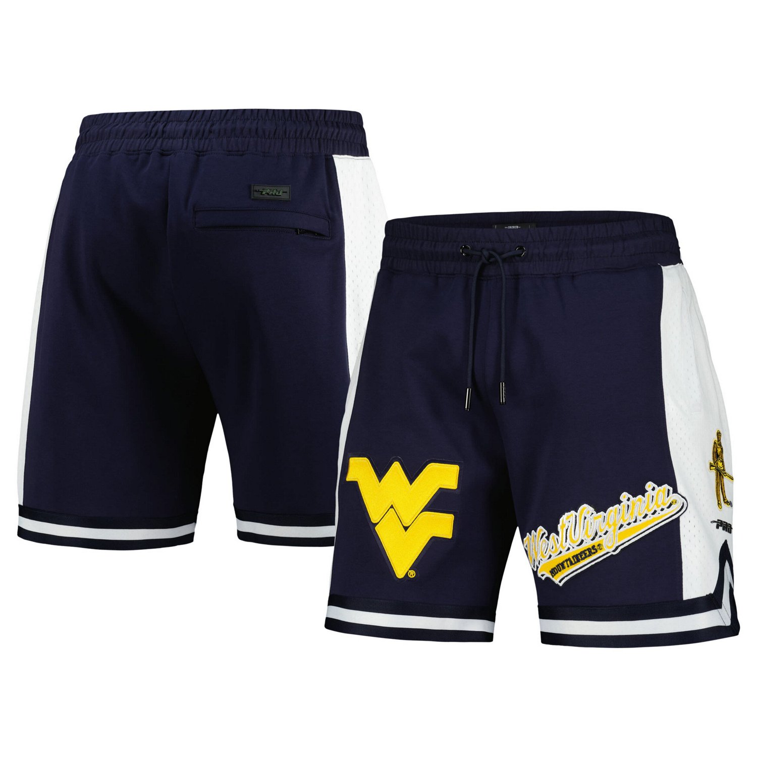 Pro Standard West Virginia Mountaineers Script Tail DK 20 Shorts | Academy