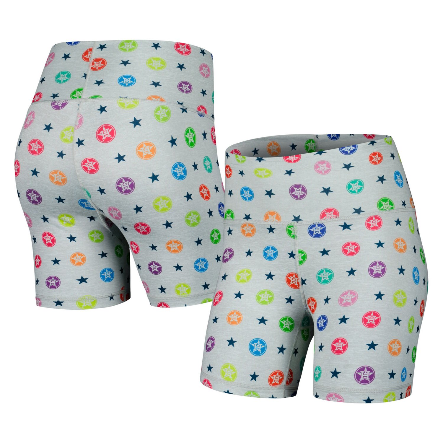 Terez Houston Astros TLC Rainbow Shorts | Academy
