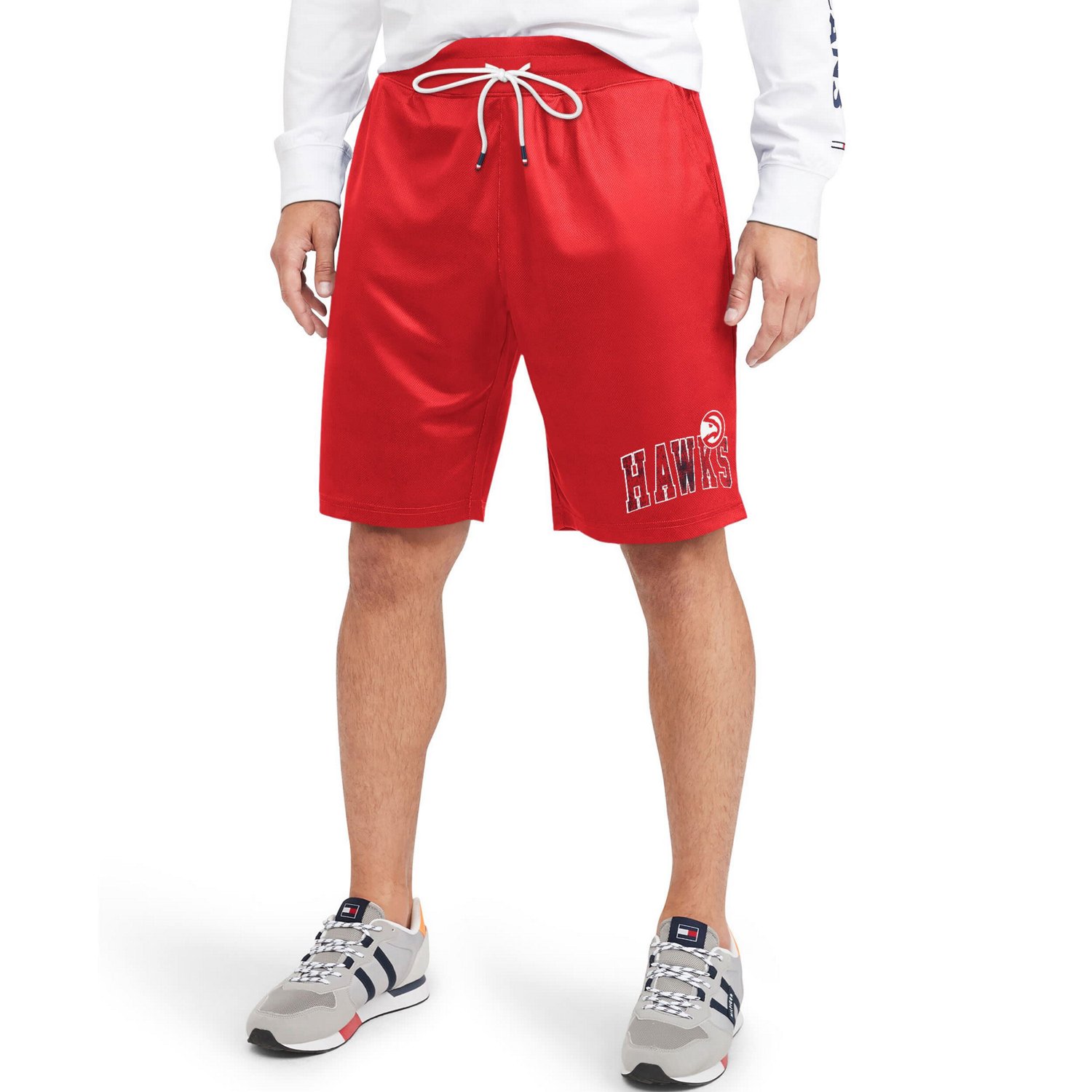Tommy Jeans Atlanta Hawks Mike Mesh Basketball Shorts Academy