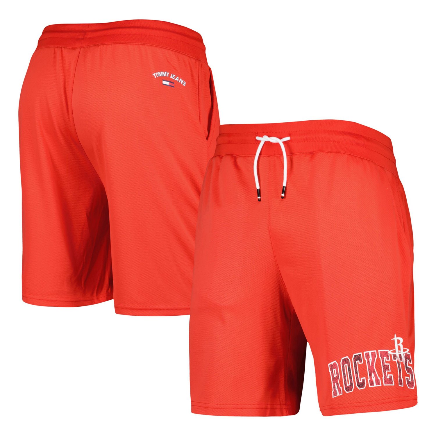 Tommy Jeans Houston Rockets Mike Mesh Basketball Shorts | Academy