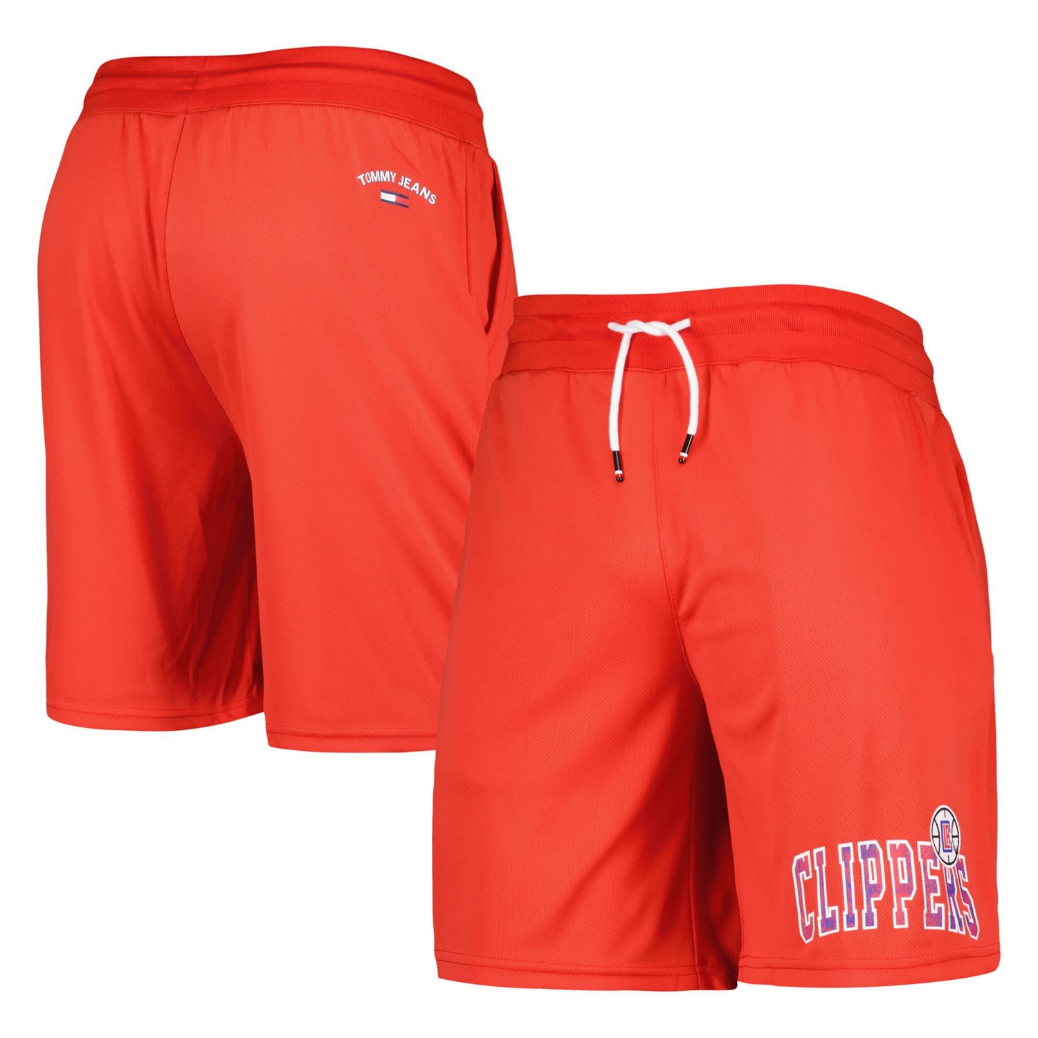 Tommy Jeans LA Clippers Mike Mesh Basketball Shorts | Academy