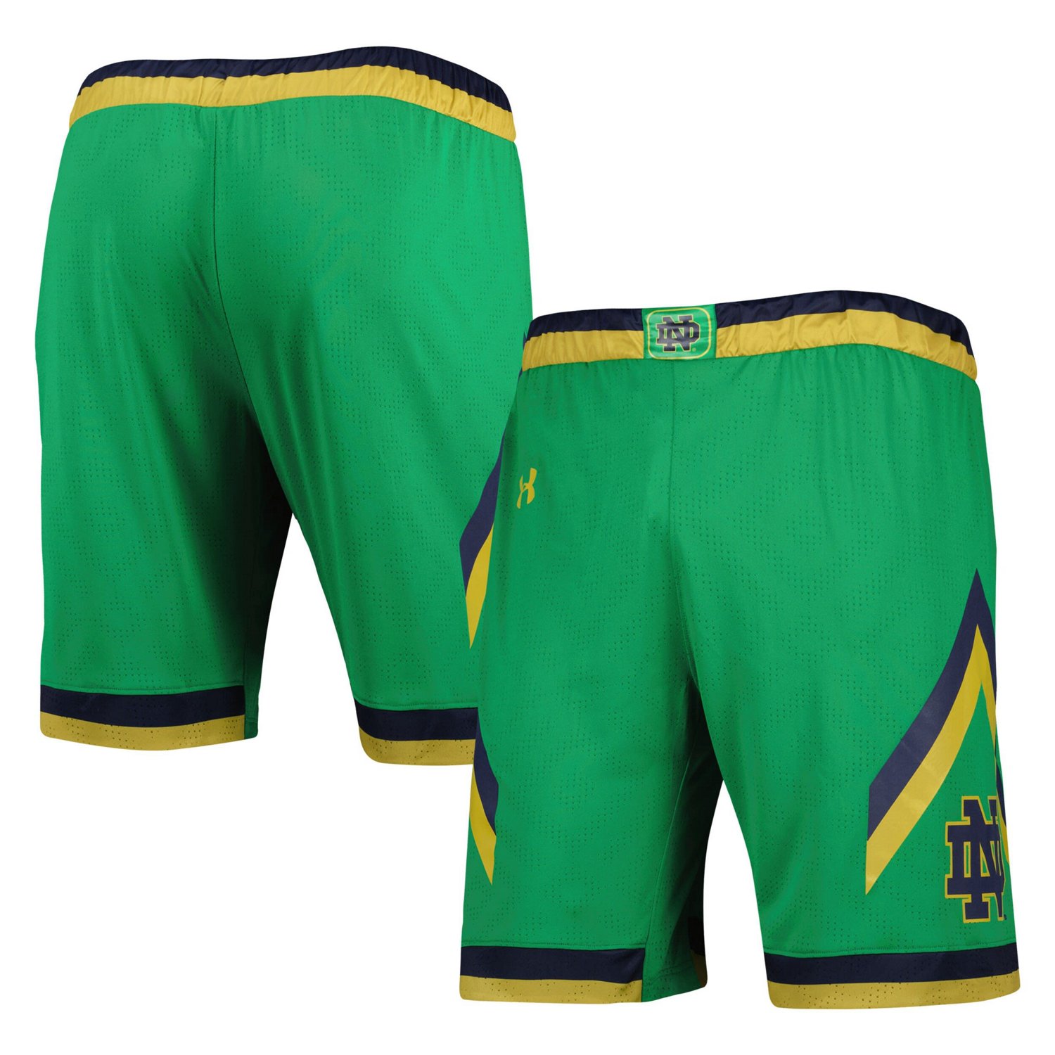Under Armour Notre Dame Fighting Irish Team Replica Basketball Shorts ...