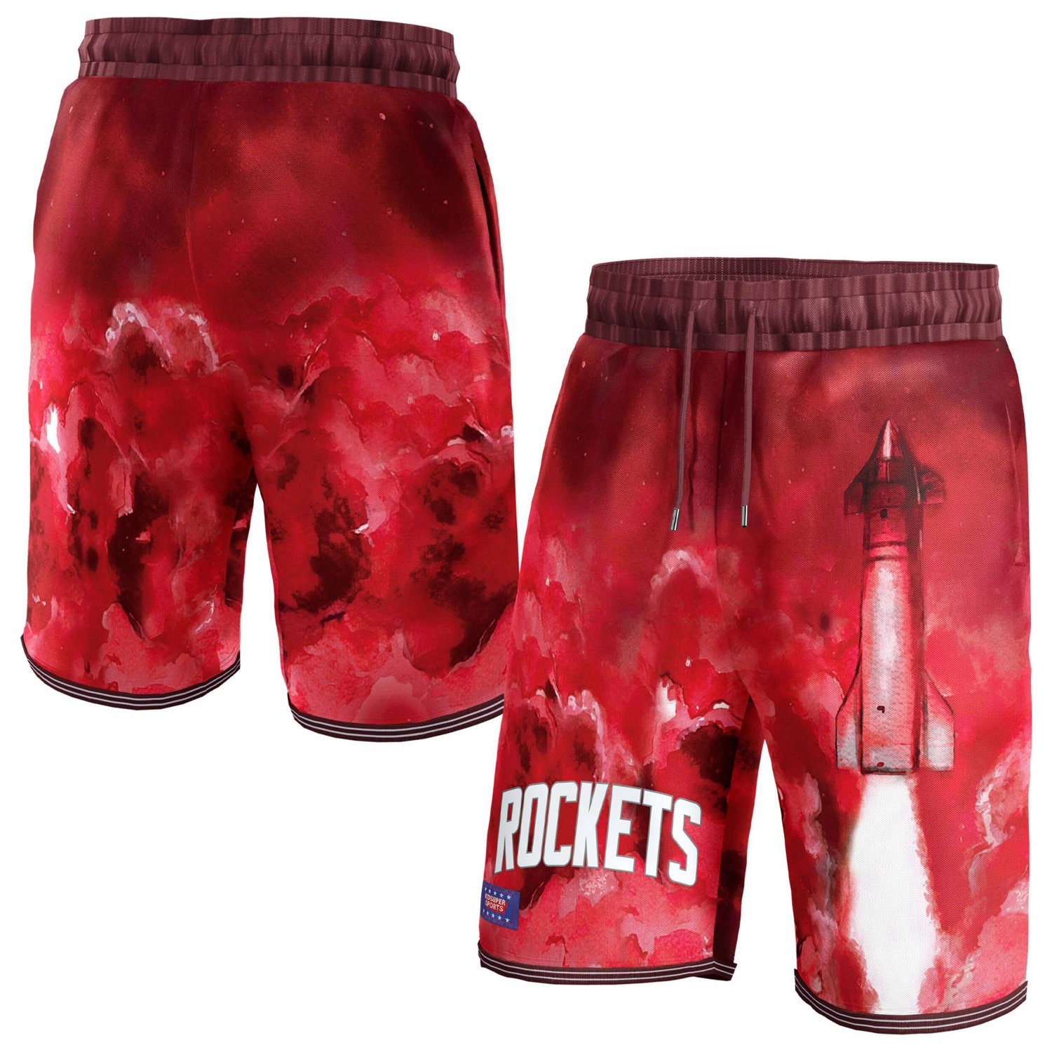 Unisex NBA KidSuper Studios by Fanatics Houston Rockets Hometown Shorts ...