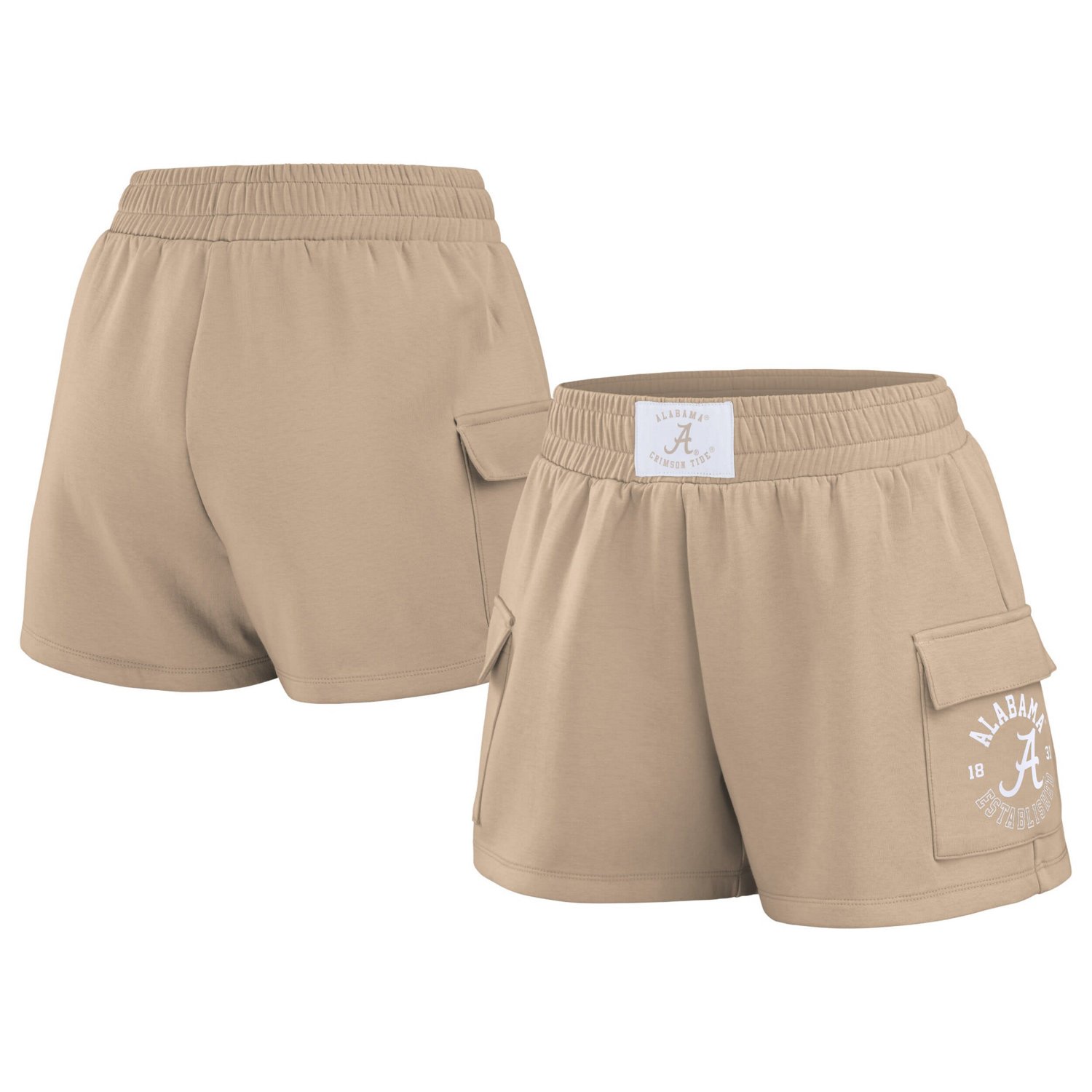 WEAR by Erin Andrews Alabama Crimson Tide Neutral Shorts | Academy