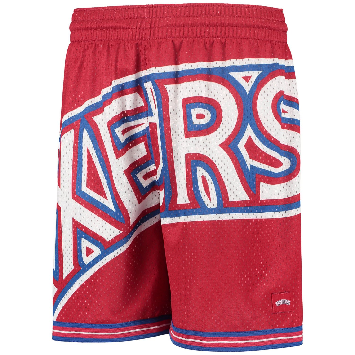Youth Philadelphia 76ers Hardwood Classics Throwback Big Face Mesh ...