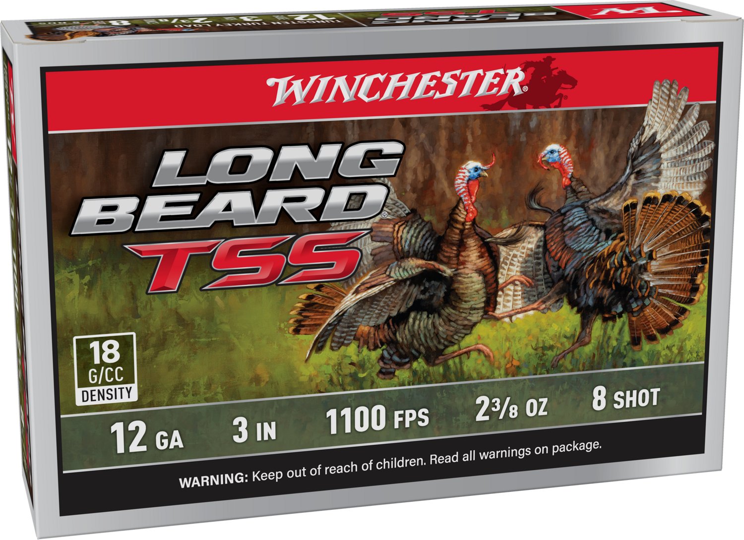 Winchester Long Beard TSS 12 Gauge Shotshells - 5 Rounds | Academy
