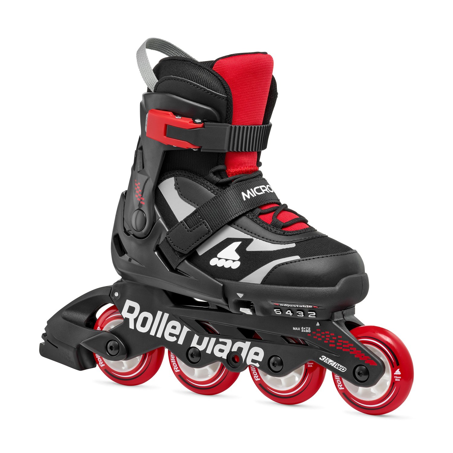 Rollerblade Kids' Microblade Adjustable Inline Skates | Academy