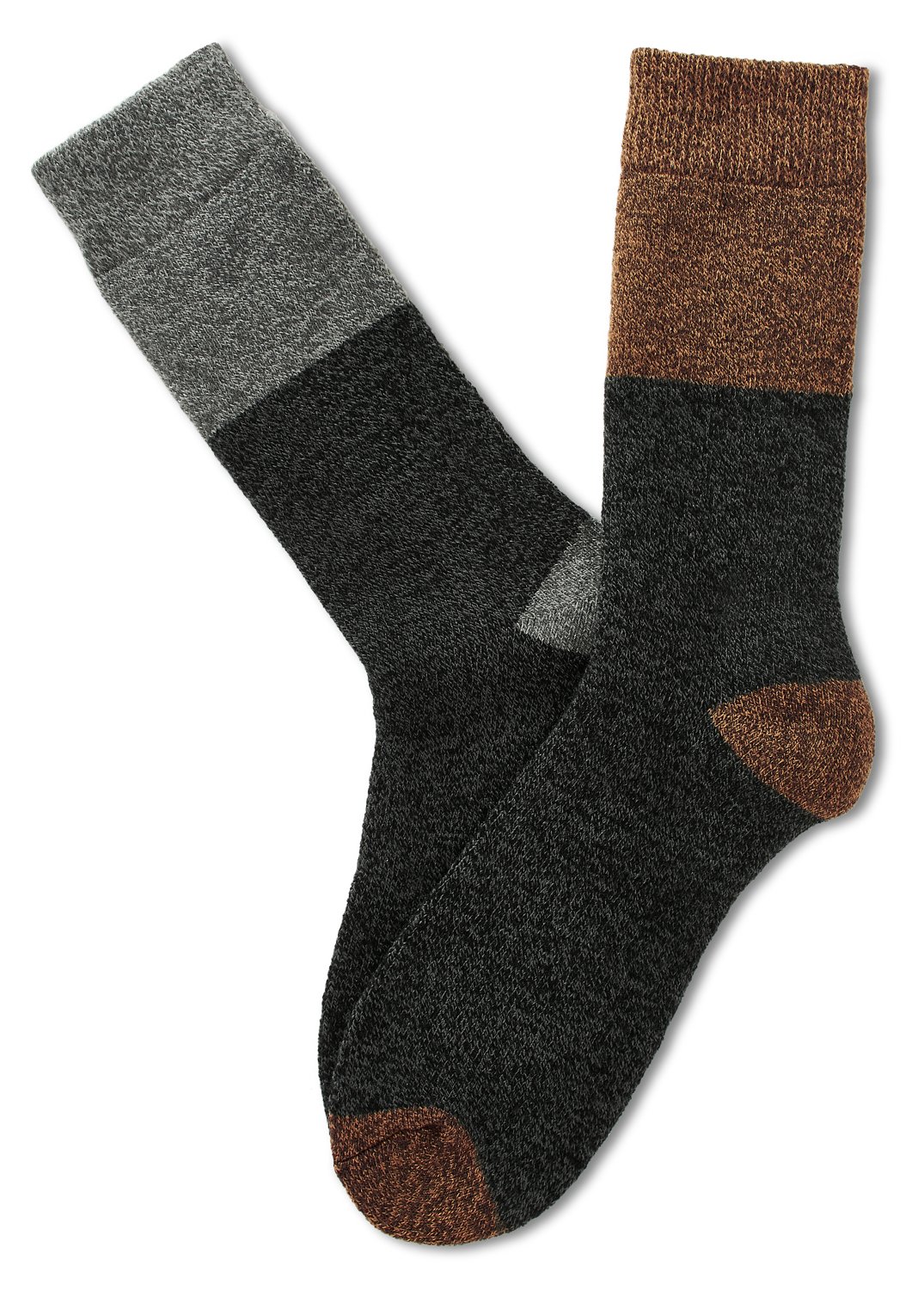 MAGELLAN MEN'S COLORBLOCK CREW LODGE SOCKS | Academy