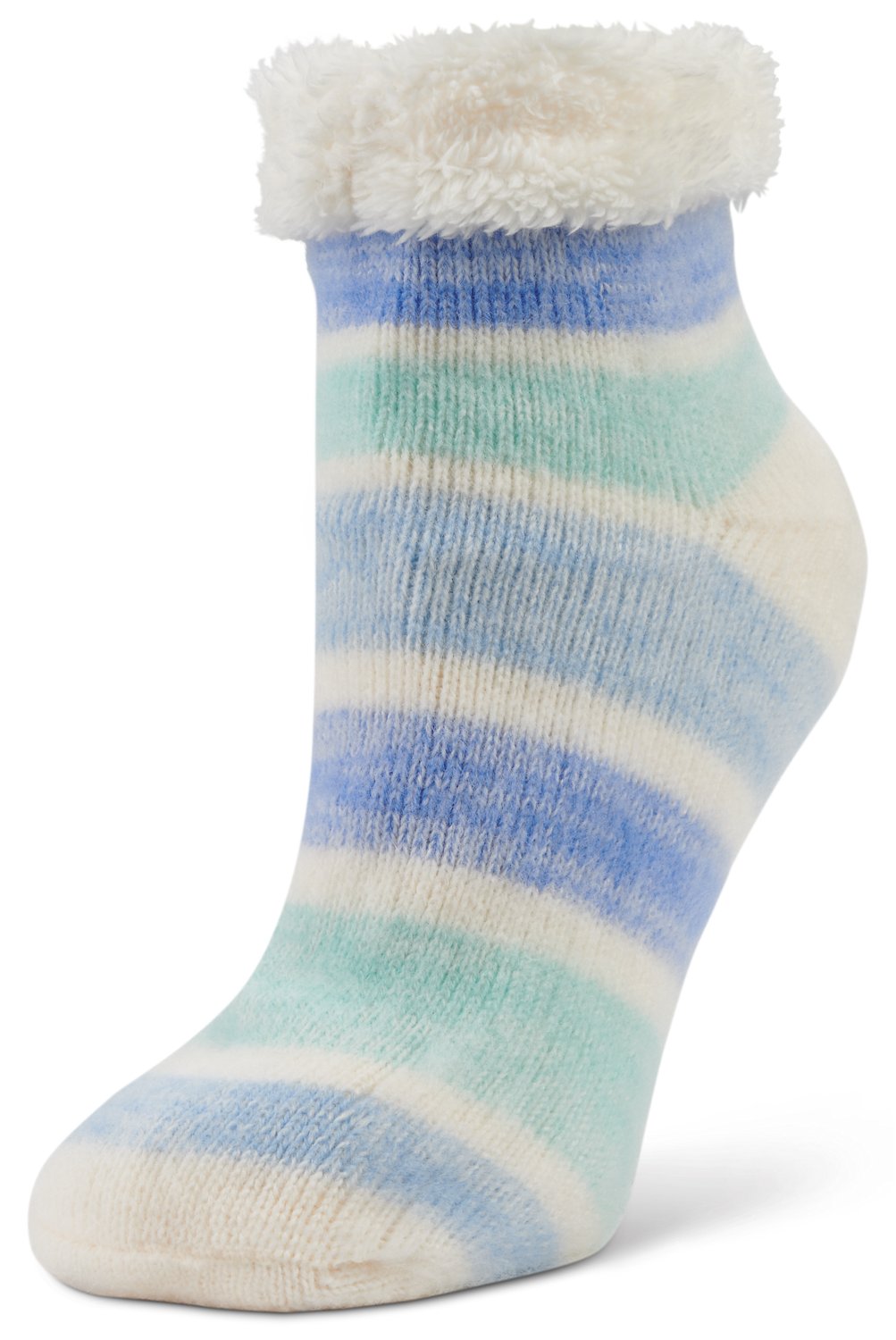 Magellan Outdoors Women's Brushed Stripe Quarter Socks | Academy