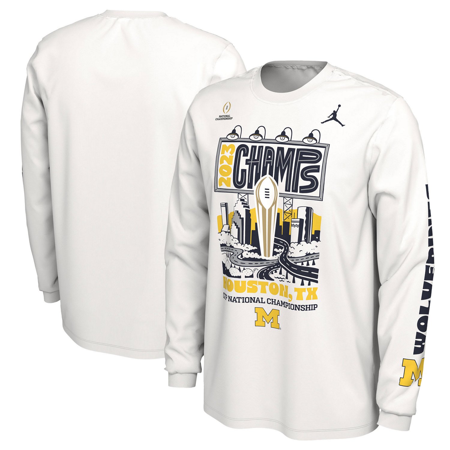 Jordan Brand Michigan Wolverines College Football Playoff 2023 National Champions Expressive ...