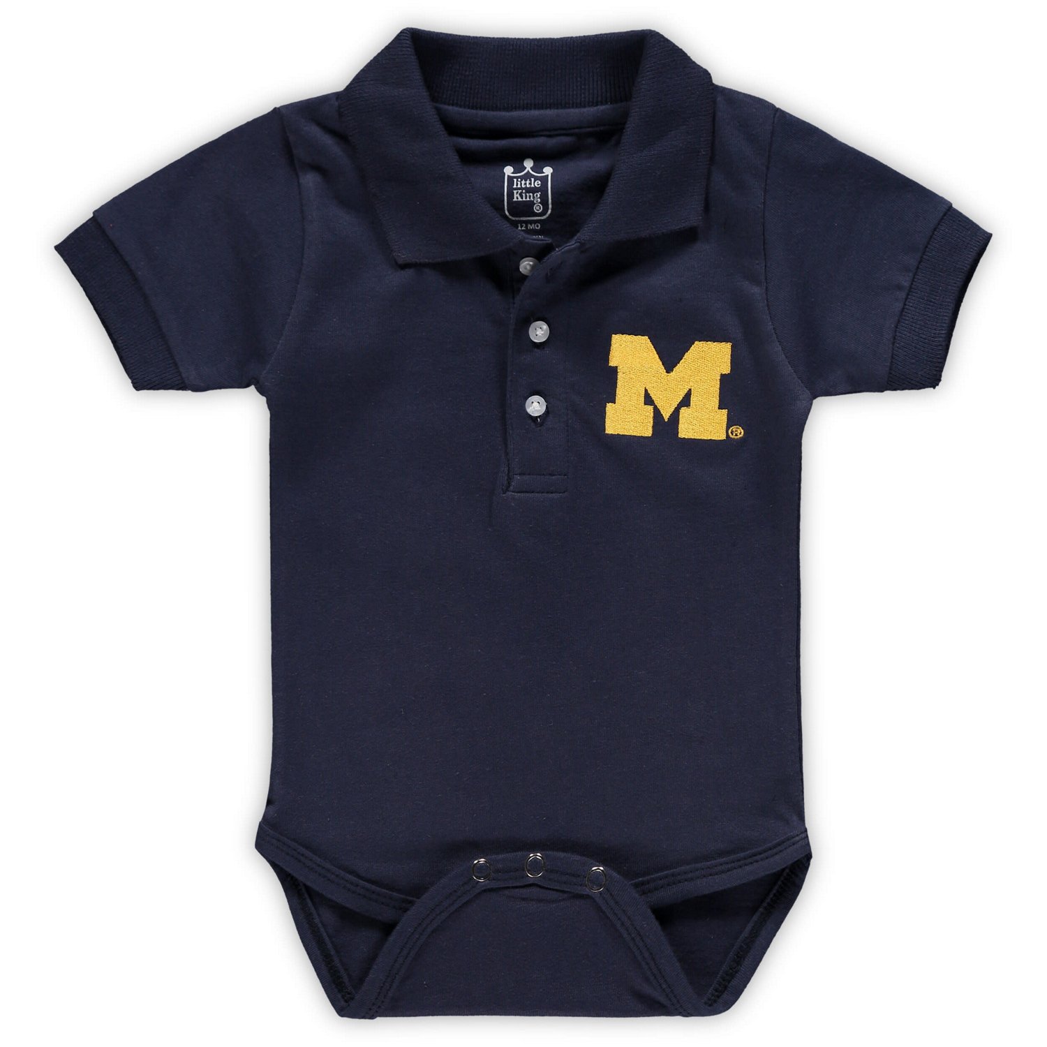 Michigan Wolverines Polo Bodysuit | Free Shipping at Academy