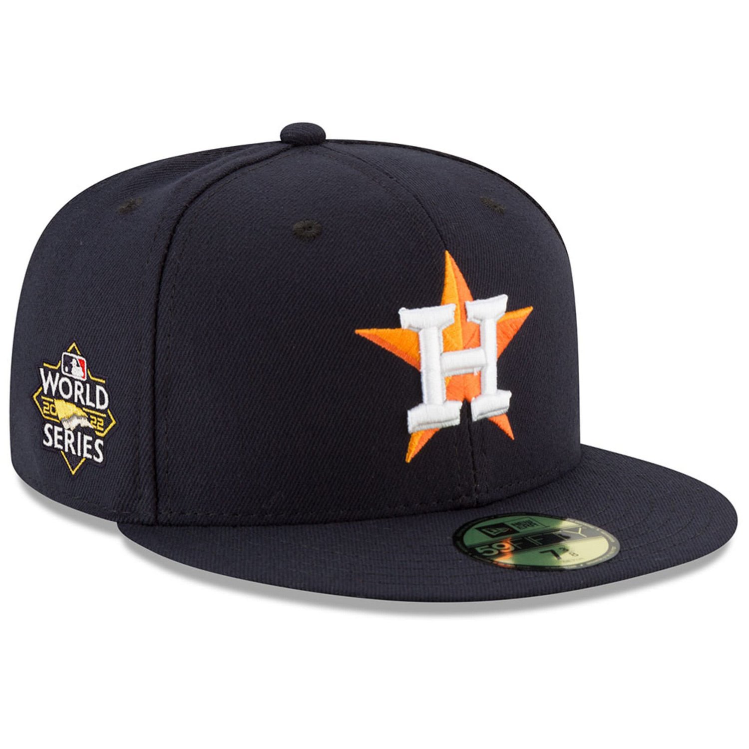 New Era Houston Astros 2022 World Series Side Patch 59FIFTY Fitted Hat ...
