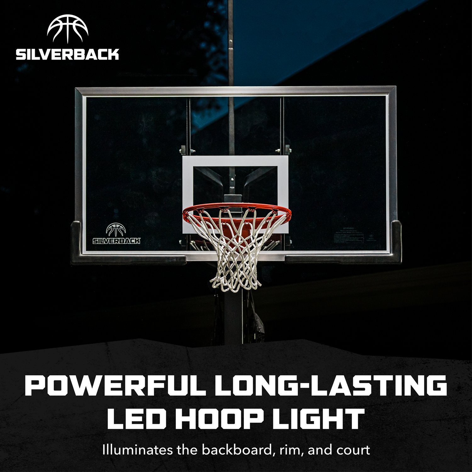 Silverback LED Basketball Hoop Light | Academy
