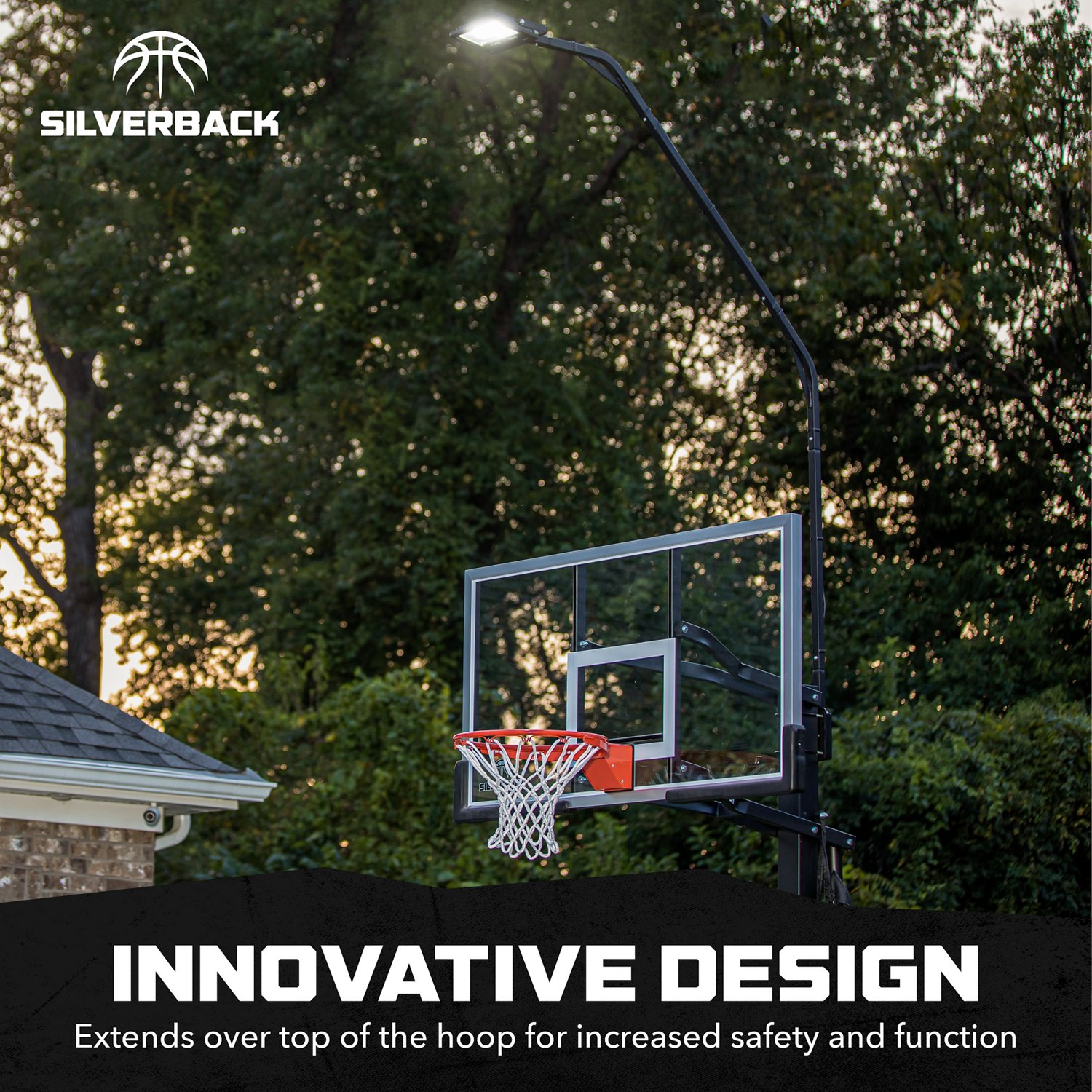 Silverback LED Basketball Hoop Light | Academy
