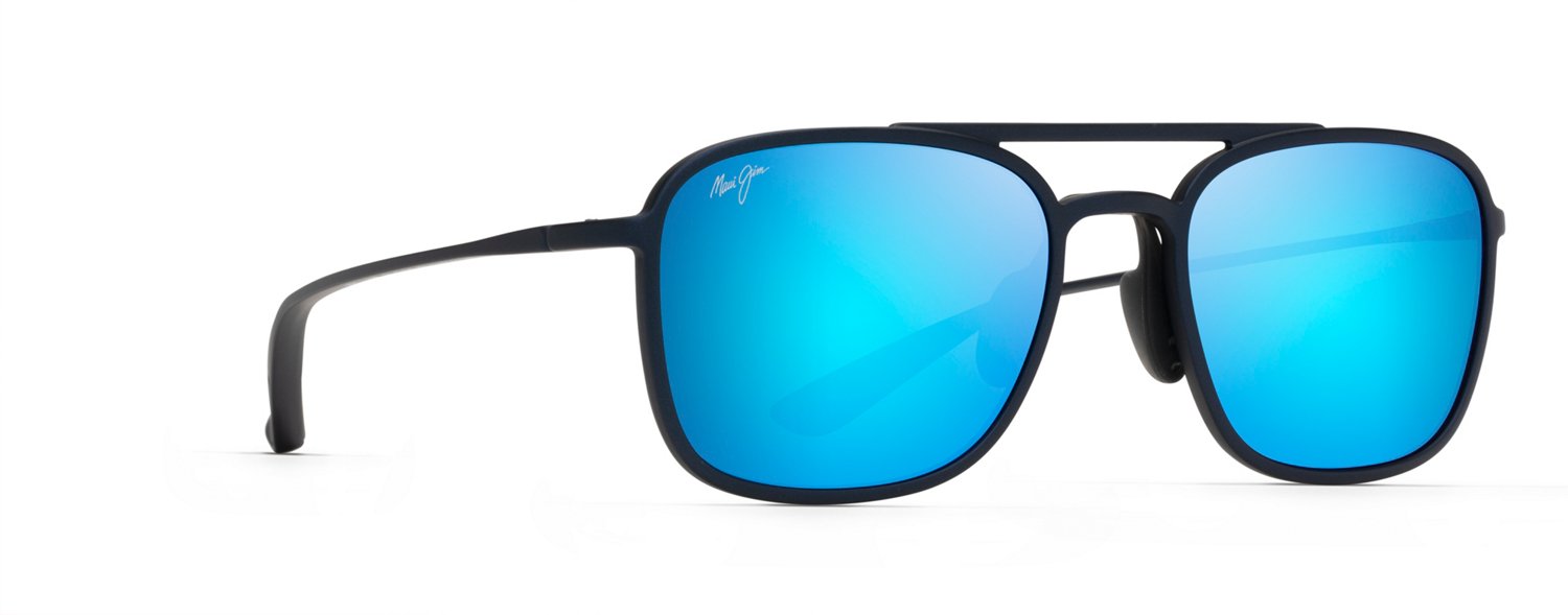 Maui Jim Unisex Keokea Polarized Square Aviator Sunglasses | Academy
