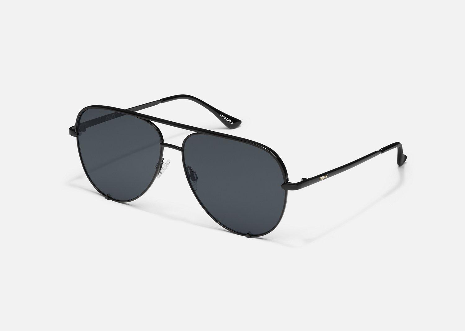 QUAY High Key Large Aviator Sunglasses | Free Shipping at Academy