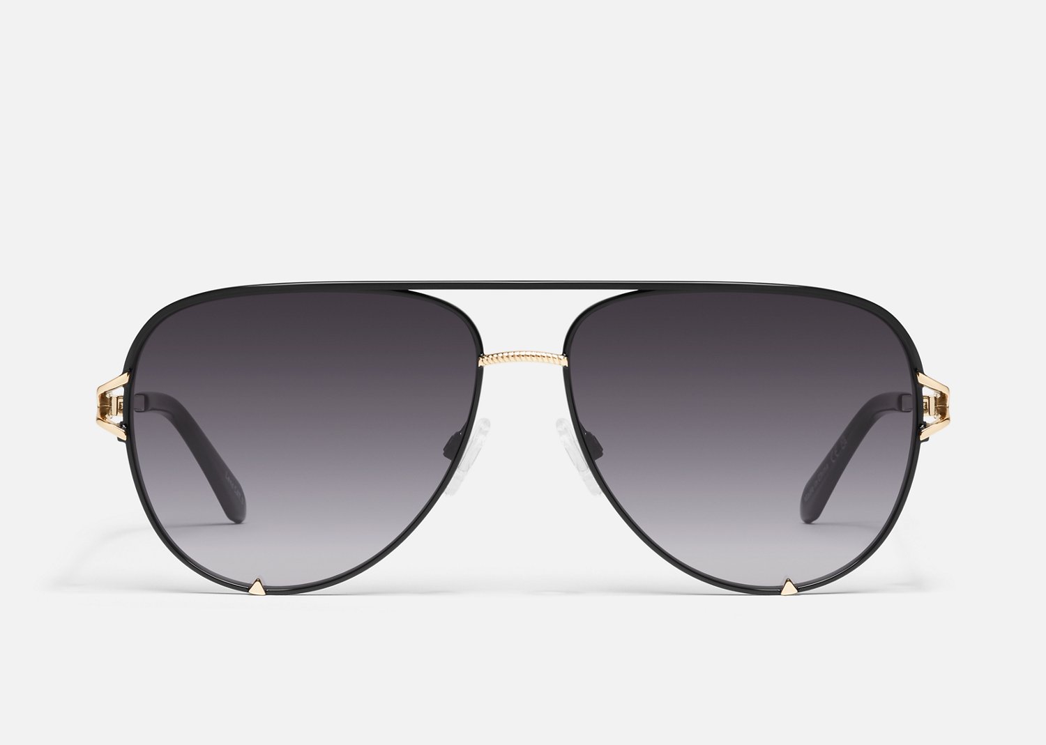 QUAY High Key Twist Aviator Sunglasses | Free Shipping at Academy