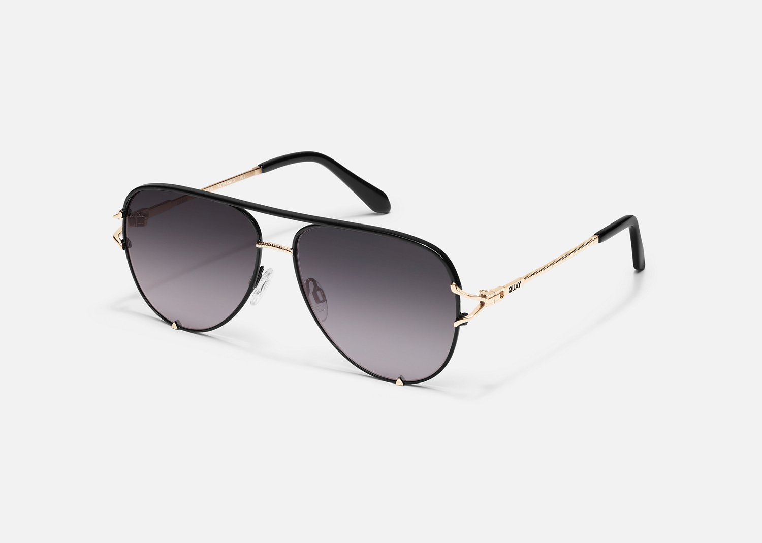 QUAY High Key Twist Aviator Sunglasses | Free Shipping at Academy