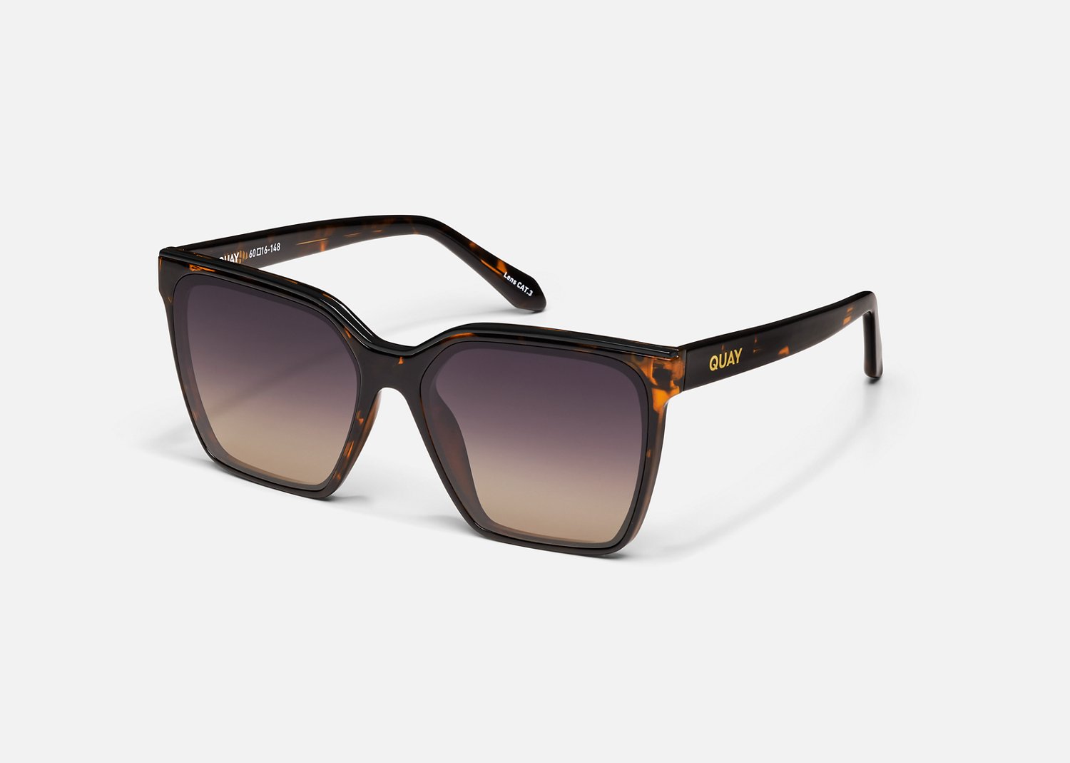 QUAY Level Up Square Sunglasses | Free Shipping at Academy