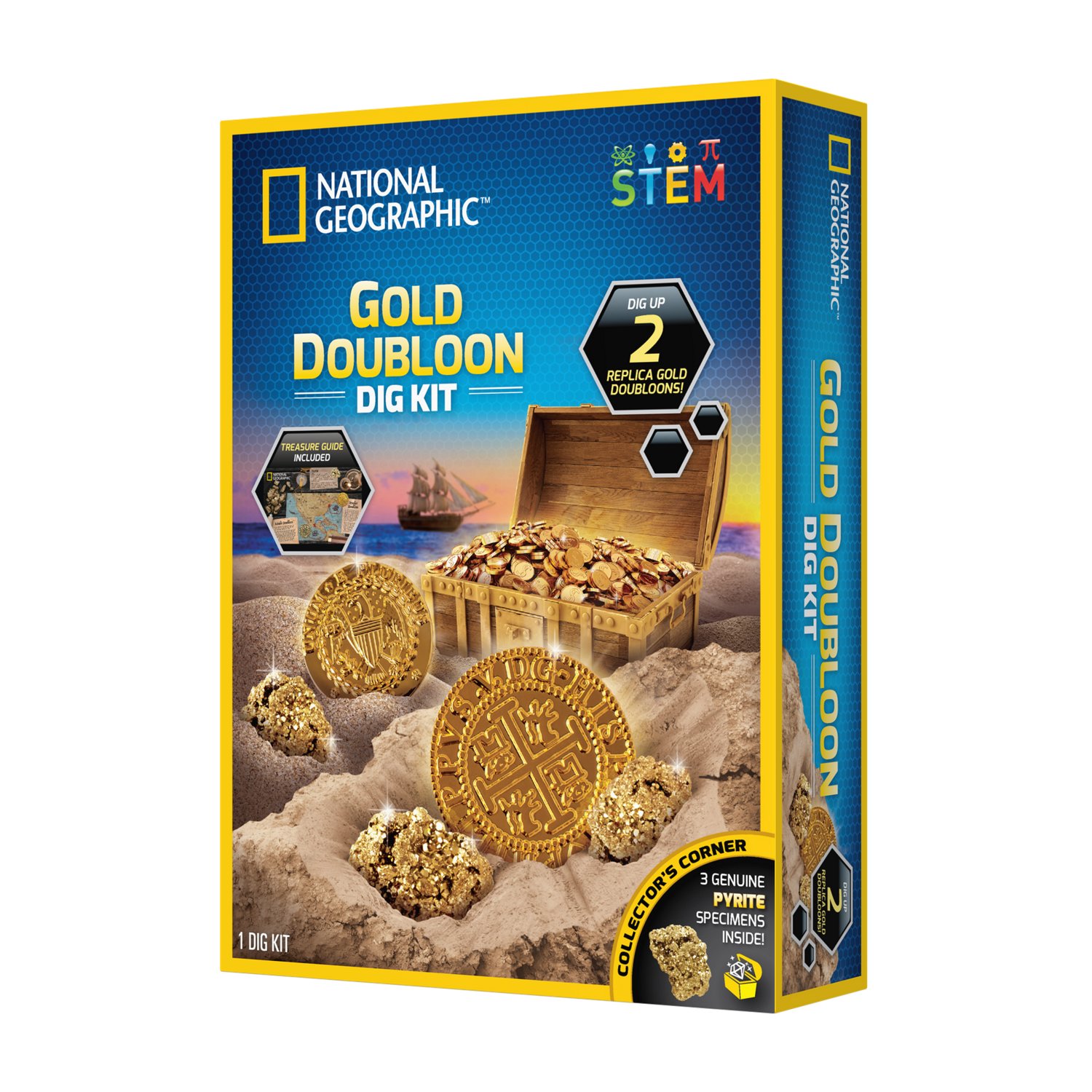 National Geographic Gold Doubloon Dig Kit | Academy