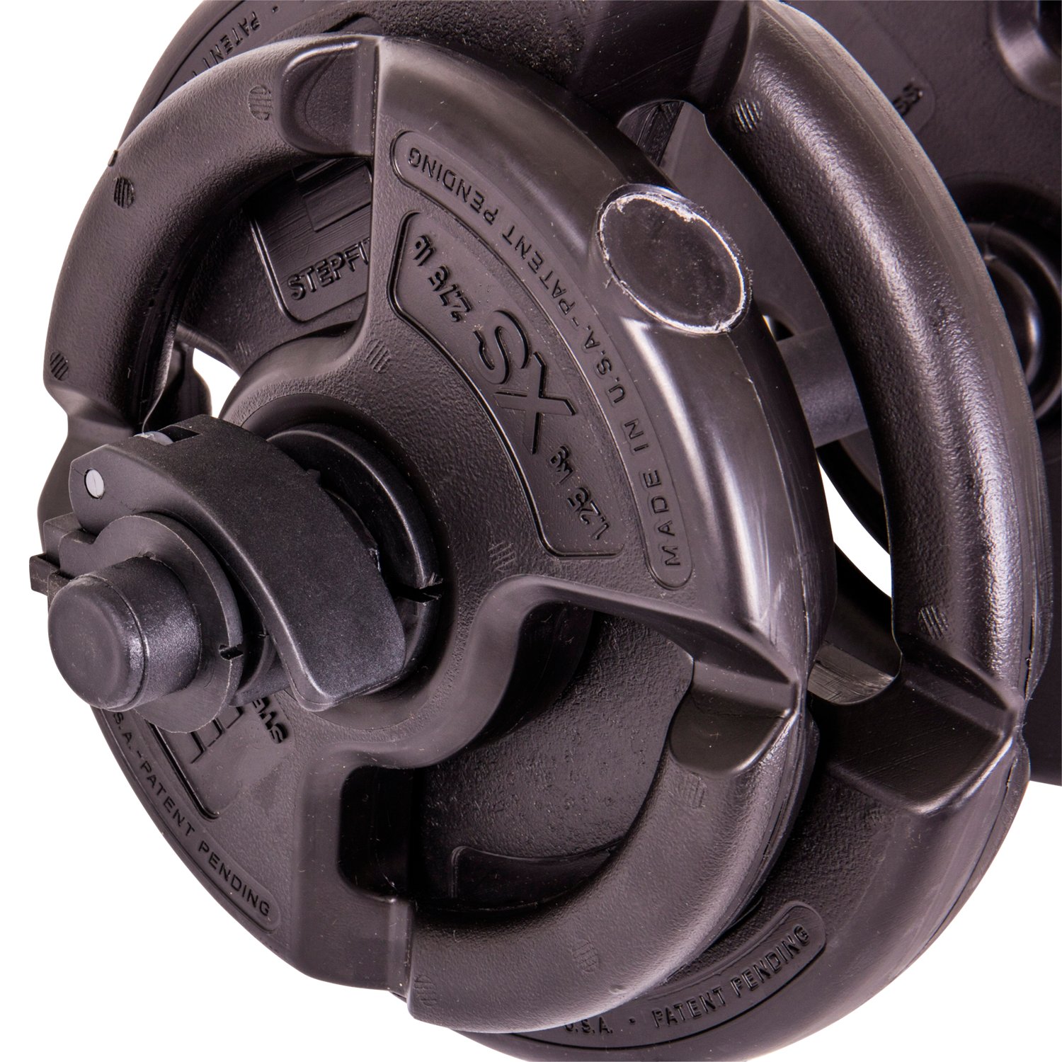 The Step Fitness 35 lb Adjustable Dumbbell Set | Academy