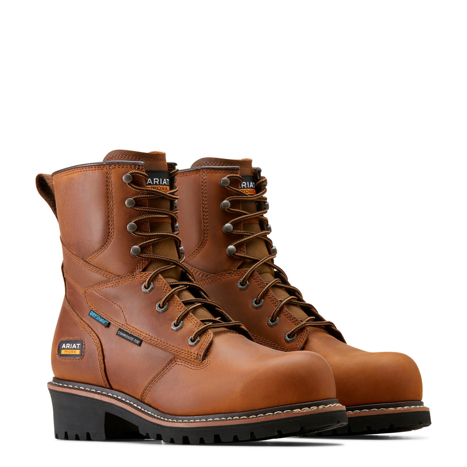 Ariat Men's Logger Shock Shield Waterproof Composite Toe Work Boot ...