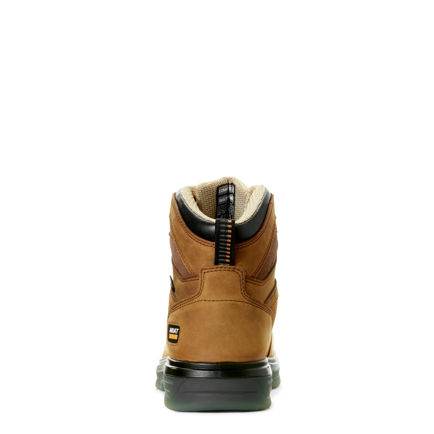 Ariat Men's Turbo 6 in USA Assembled Waterproof Carbon Toe Work Boots ...