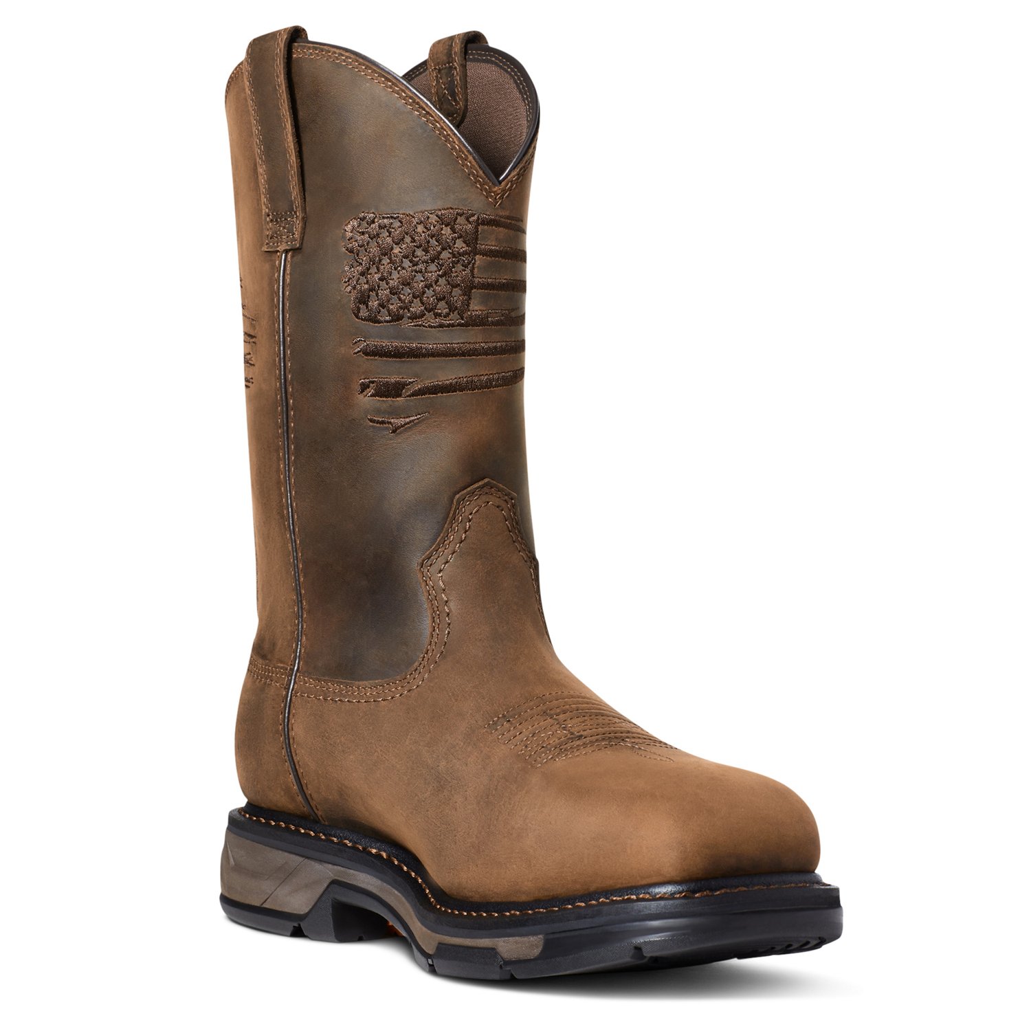 Ariat Men's WorkHog XT Patriot Waterproof CT Work Boots | Academy