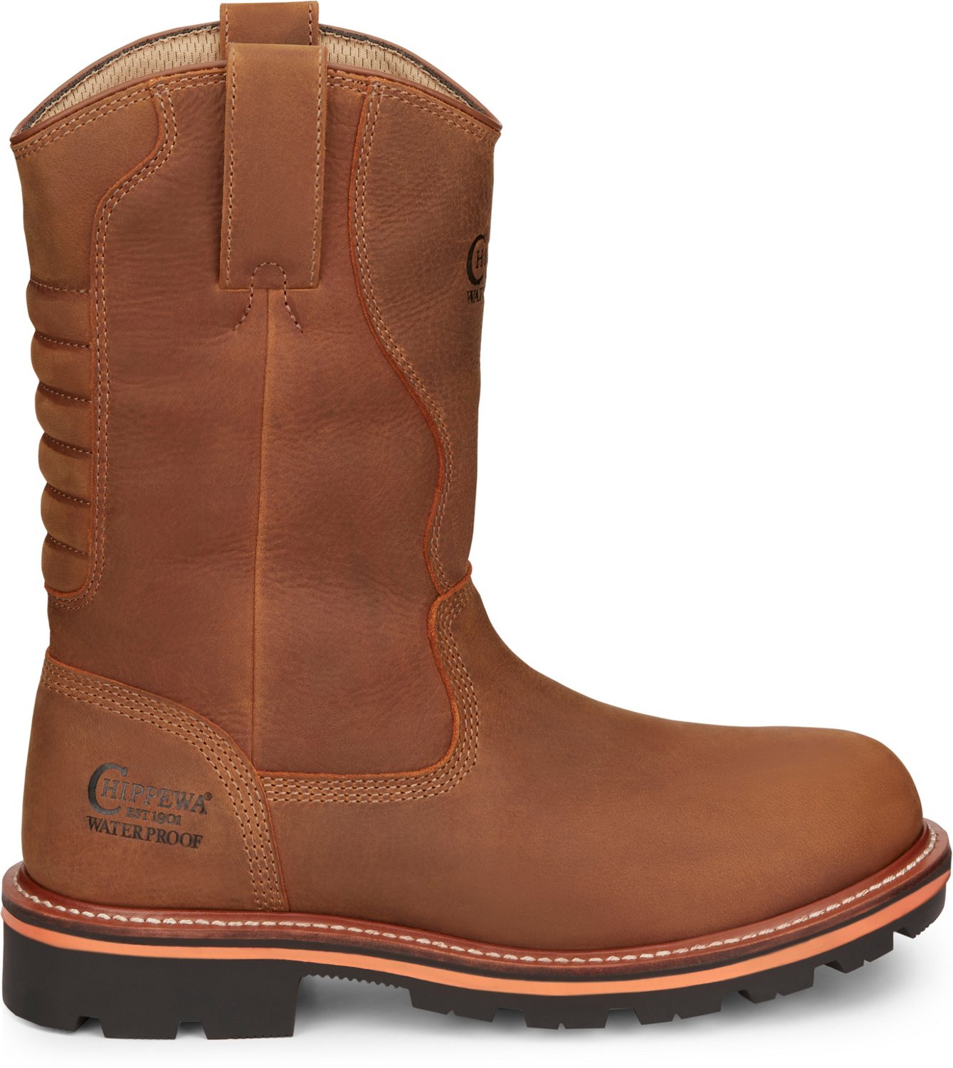 Chippewa Boots Men's Thunderstruck Waterproof Pull-On 11 in Work Boots ...