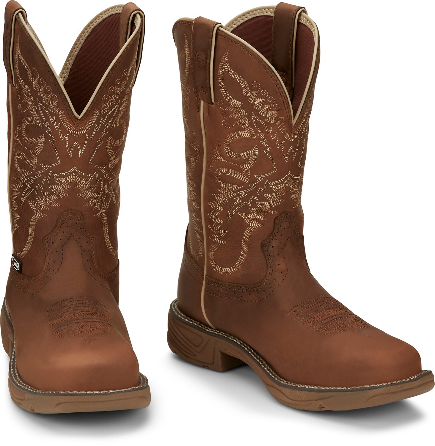Justin Boots Women's Stampede Rush Composite Safety Toe Work Boots ...