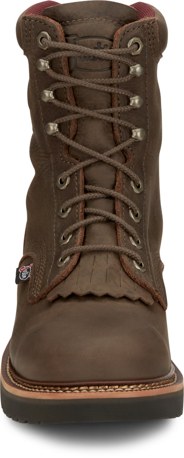 Justin Men's Rivot 8 in Lace-Up Work Boots | Academy