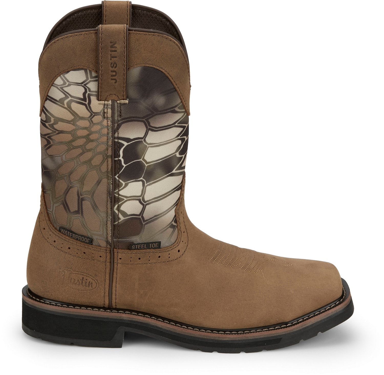 Justin Men's Stampede Kryptek Boots | Free Shipping at Academy