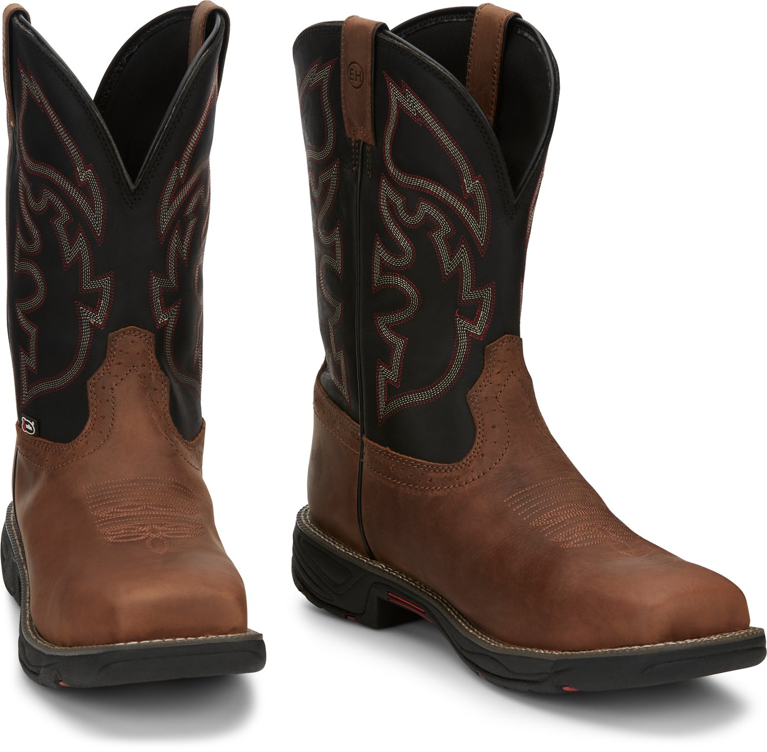 Justin Mens Stampede Rush Wp Work Boots Academy