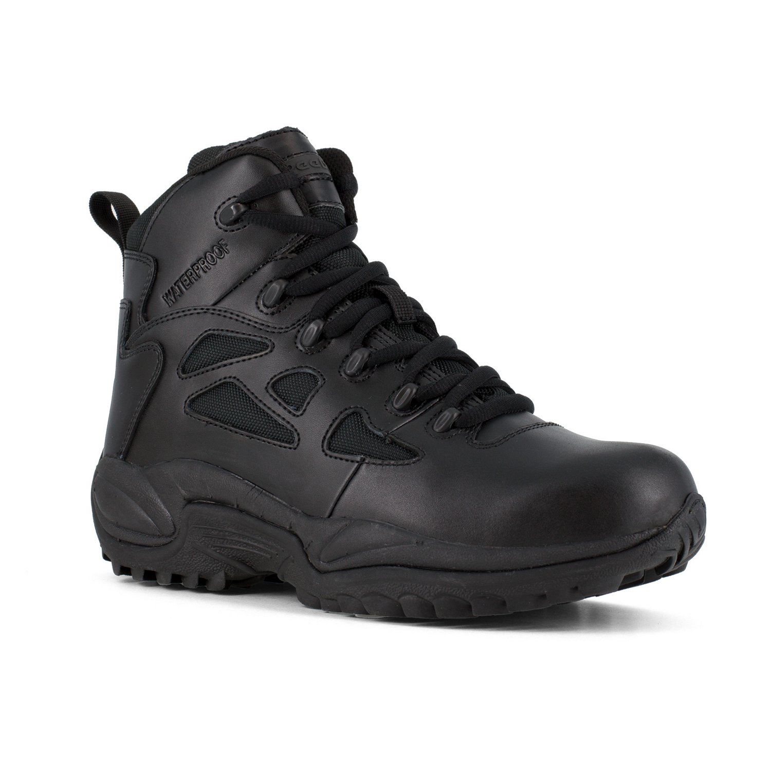 Reebok Men's Rapid Response RB WP 6 in Stealth Boots | Academy